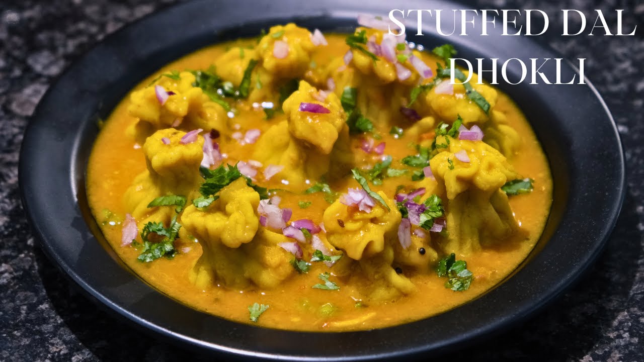 Stuffed Dal Dhokli Recipe | Kachori Ni Dal Dhokli Recipe | Dal Ki ...
