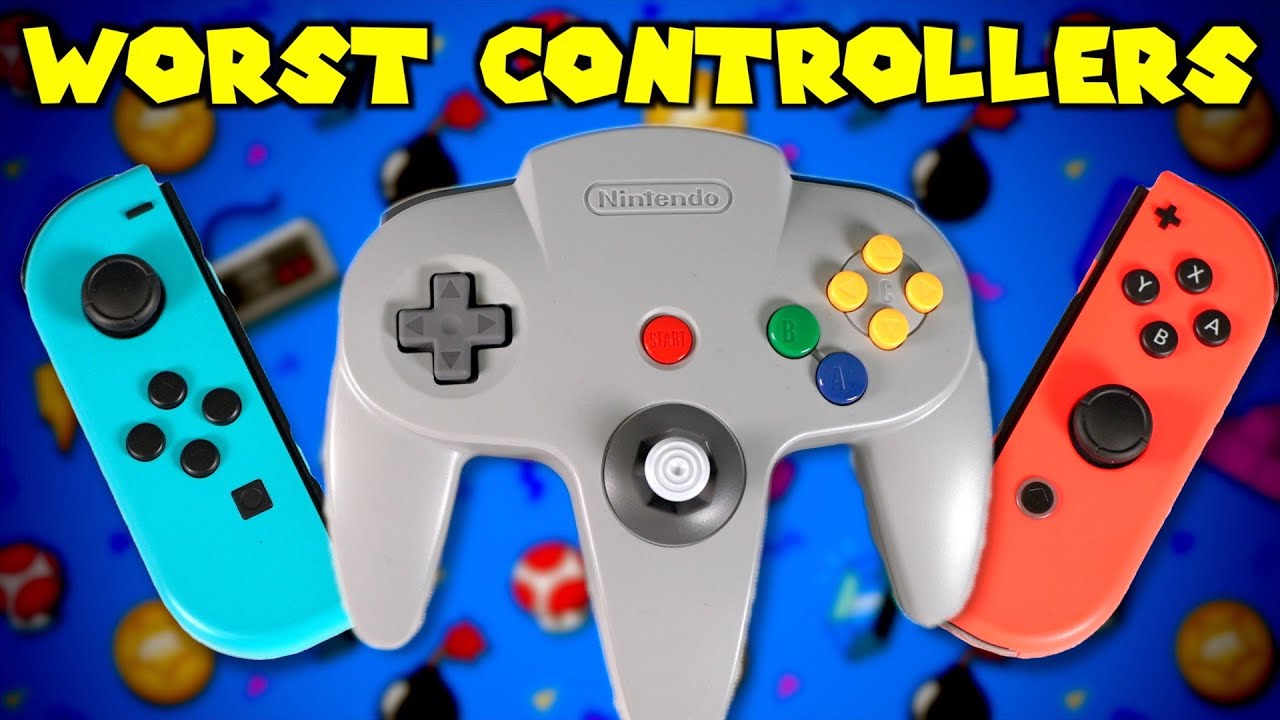 The WORST Video Game Controllers of ALL TIME! 🎮 | ChaseYama - YouTube