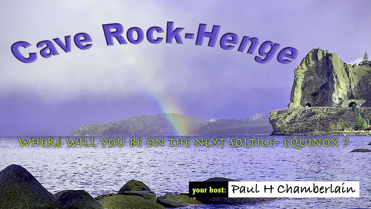 Solstice Cave Rock Henge 2023 - YouTube
