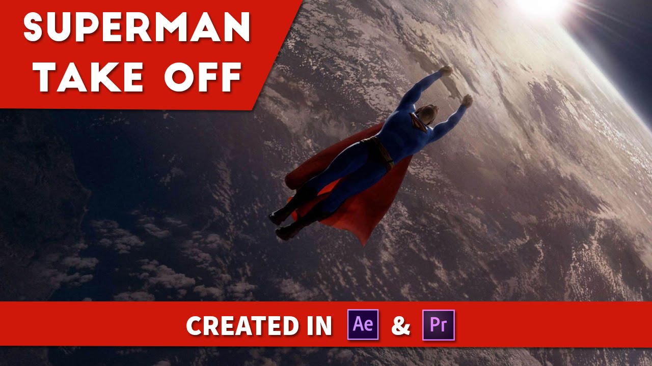 After Effects: Superman Take Off - YouTube