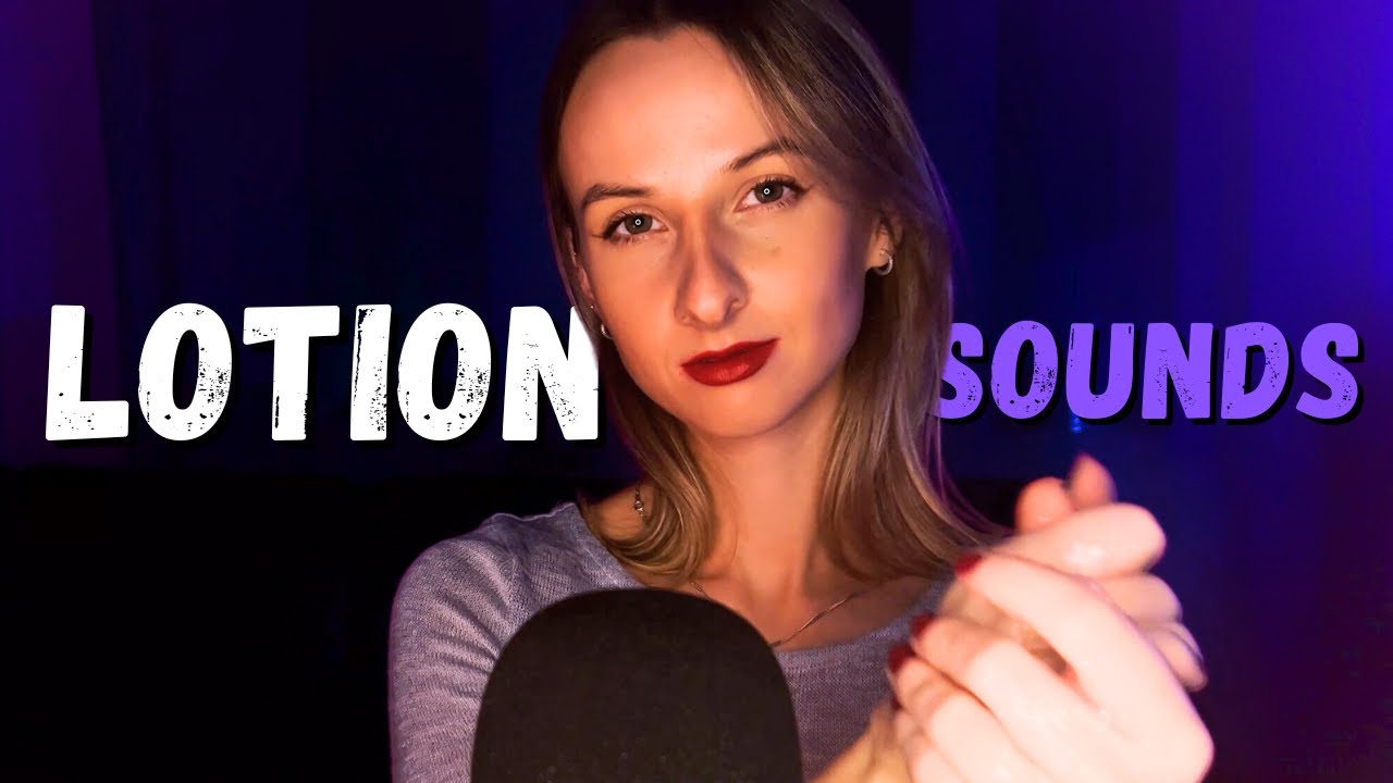 4k Asmr Lotion Hand Sounds No Talking Youtube