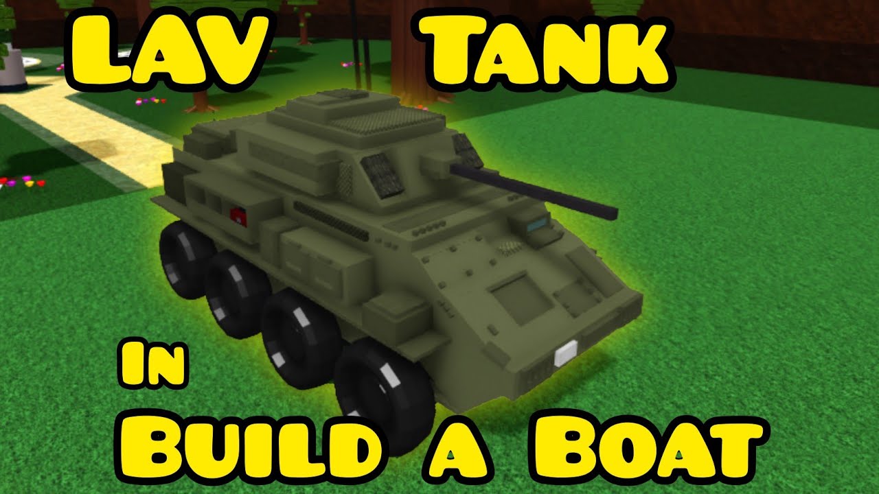 Wheeled Tank in Build a Boat - YouTube