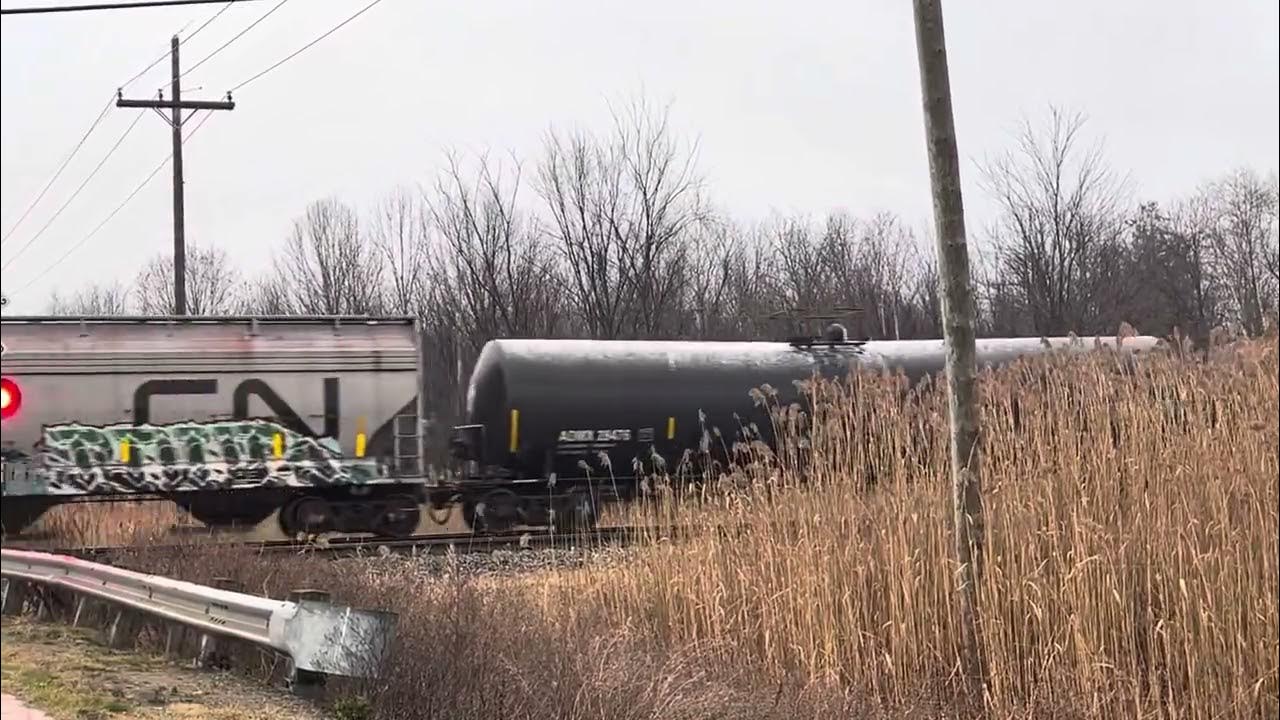 CN 3294 east leads A492 (11/26/2023) - YouTube