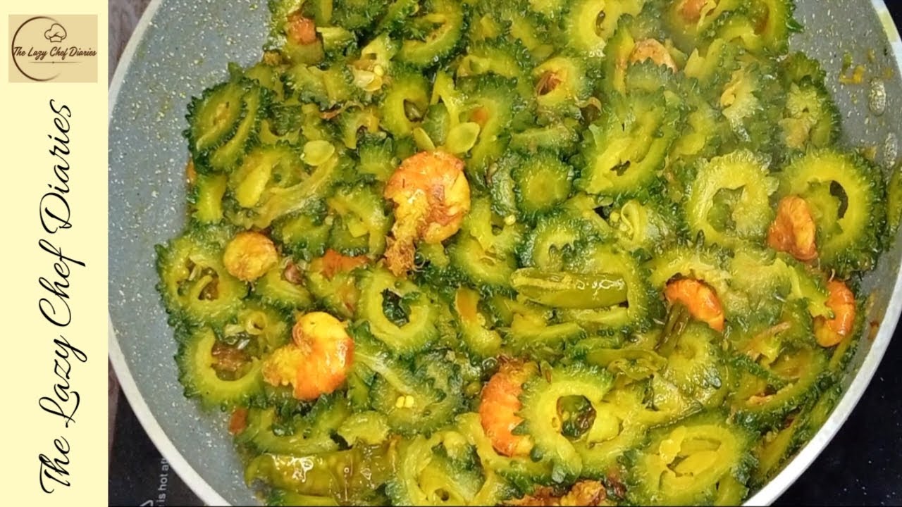 Korolla Chingri Vaji | Bitter Gourd With Shrimp Fry | Bangladeshi Easy ...