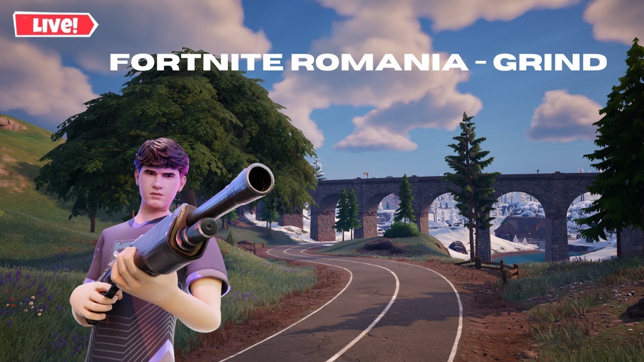 [🔴LIVE] Fortnite Romania - Jucam la Rank - YouTube