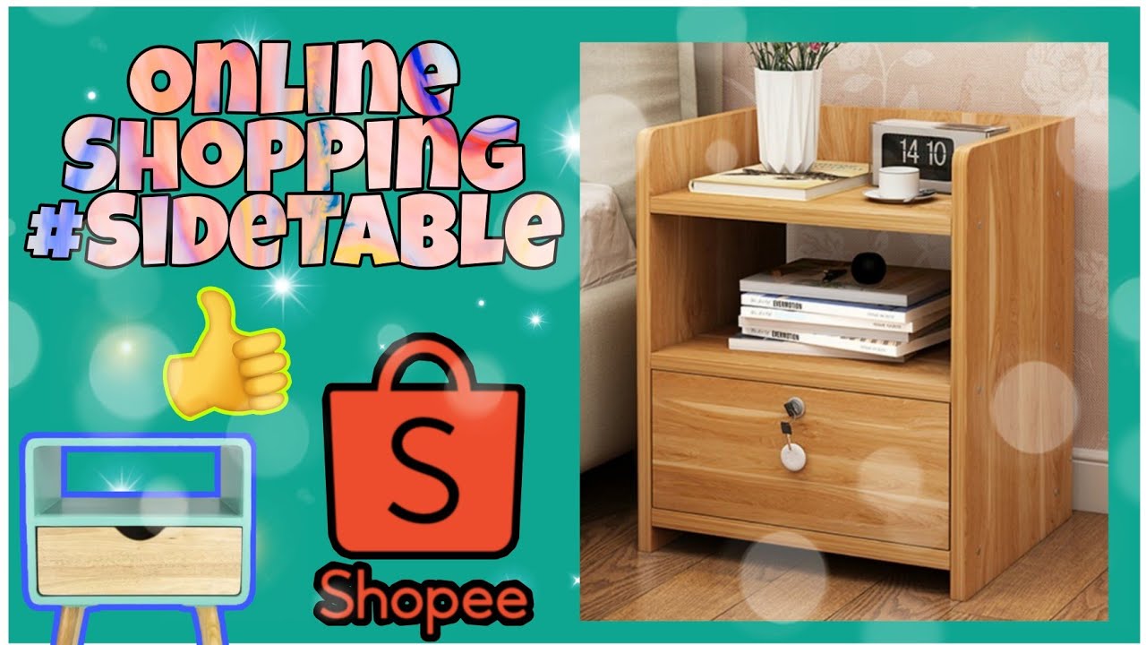 Unboxing Shopee Side Table - YouTube