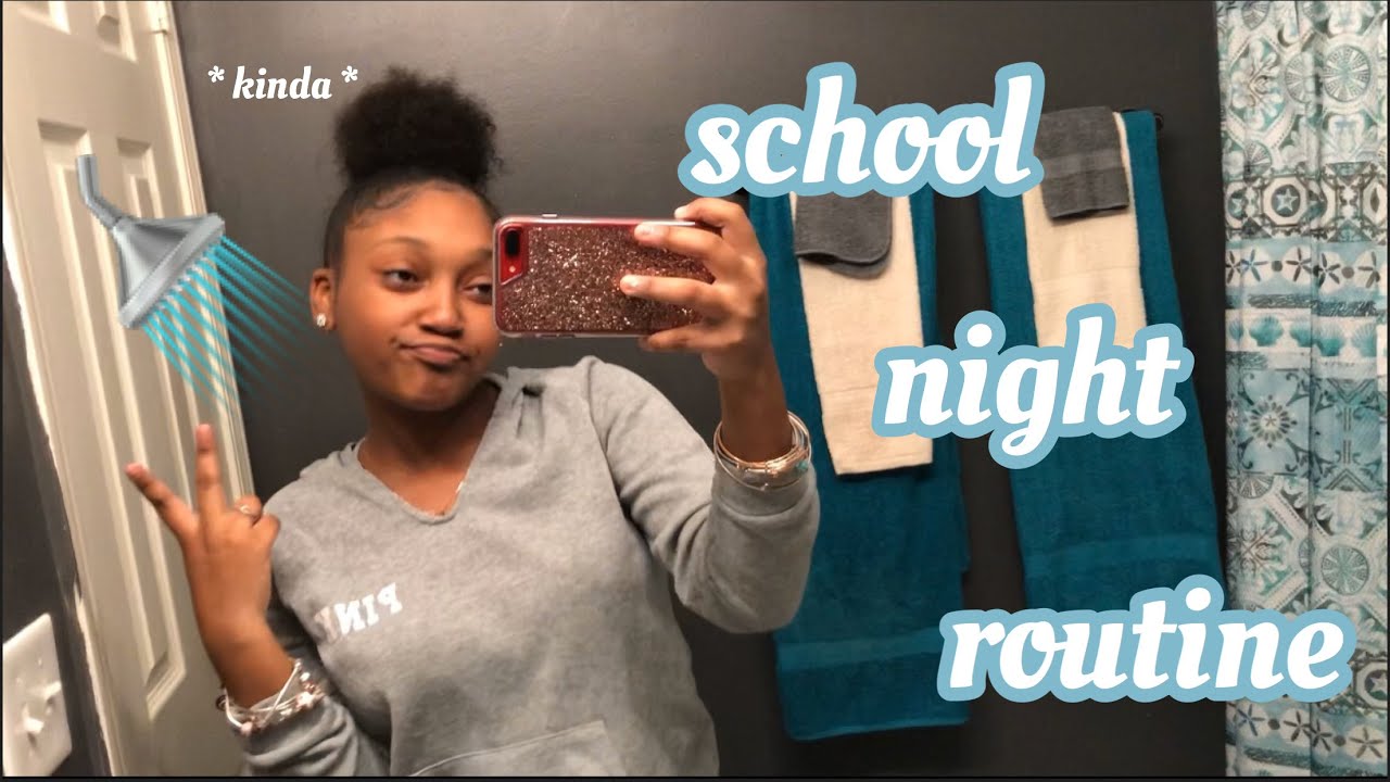 SCHOOL NIGHT ROUTINE 2019 🌚* kinda everywhere * - YouTube