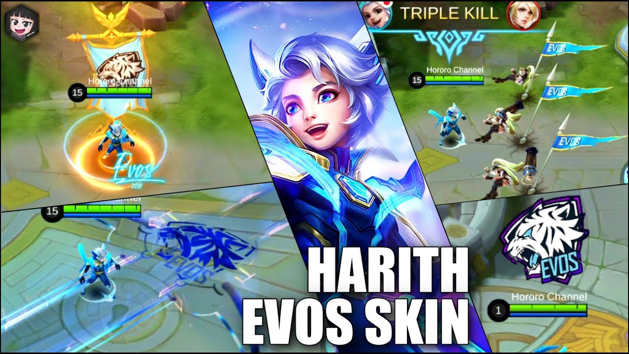 EVOS LEGEND WITH HARITH NEW EPIC SKIN - YouTube