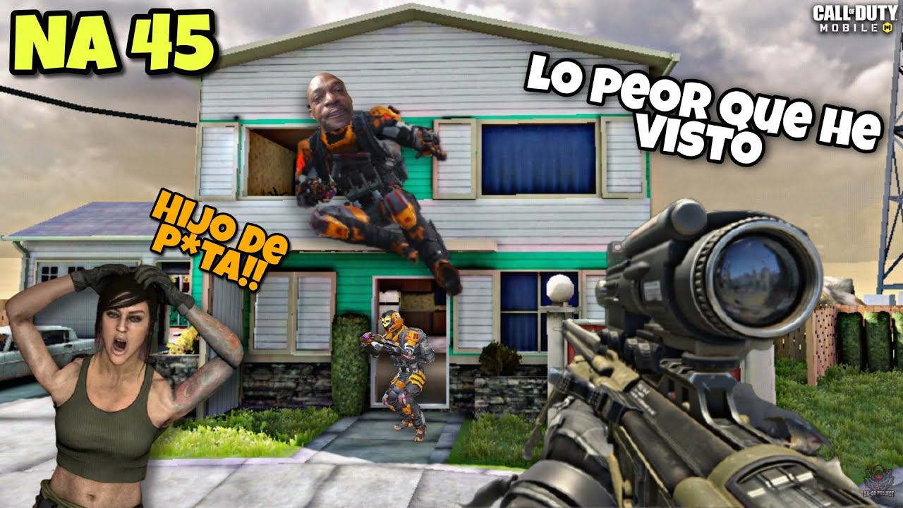 Molestando gente con la Na45 en Cod Mobile !! Es una LOCURA 😨🤮 - YouTube