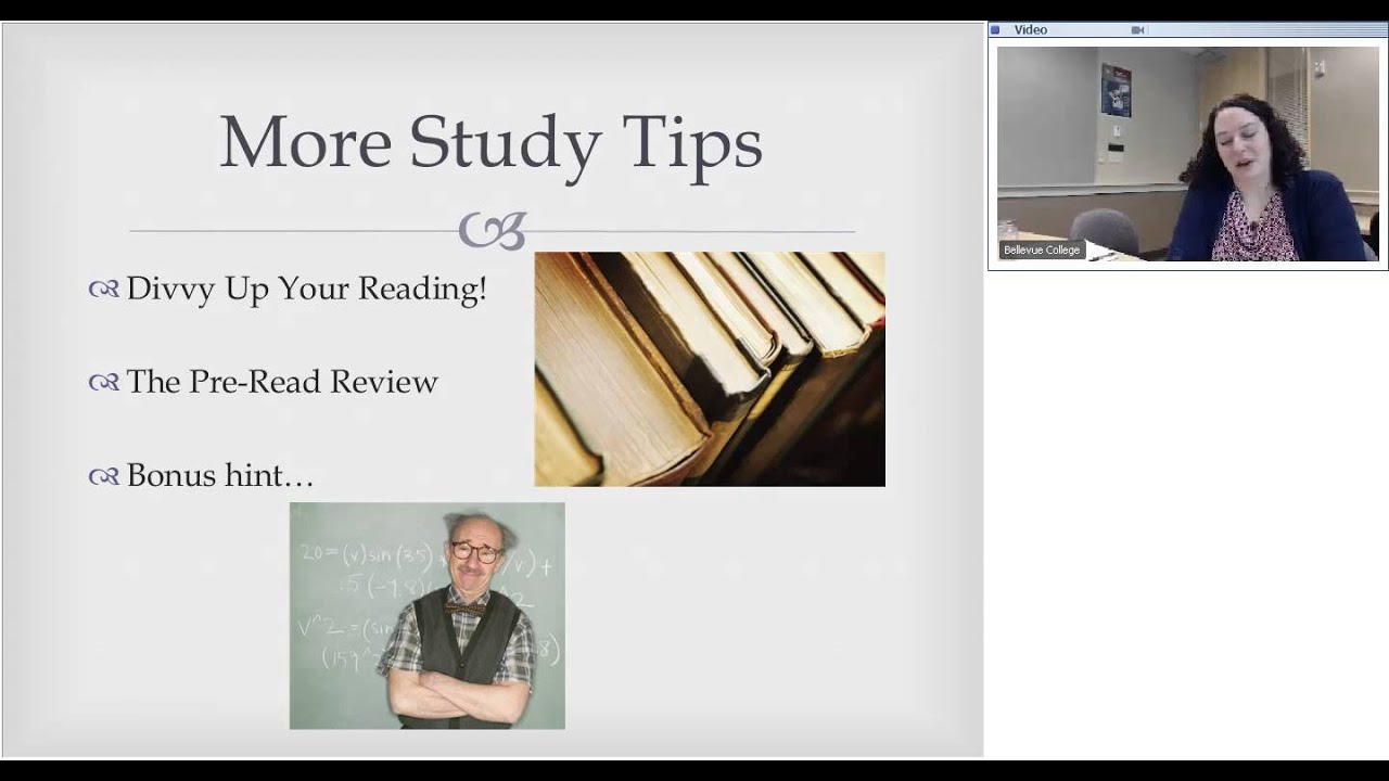 Tips for Reading Your Textbook - YouTube