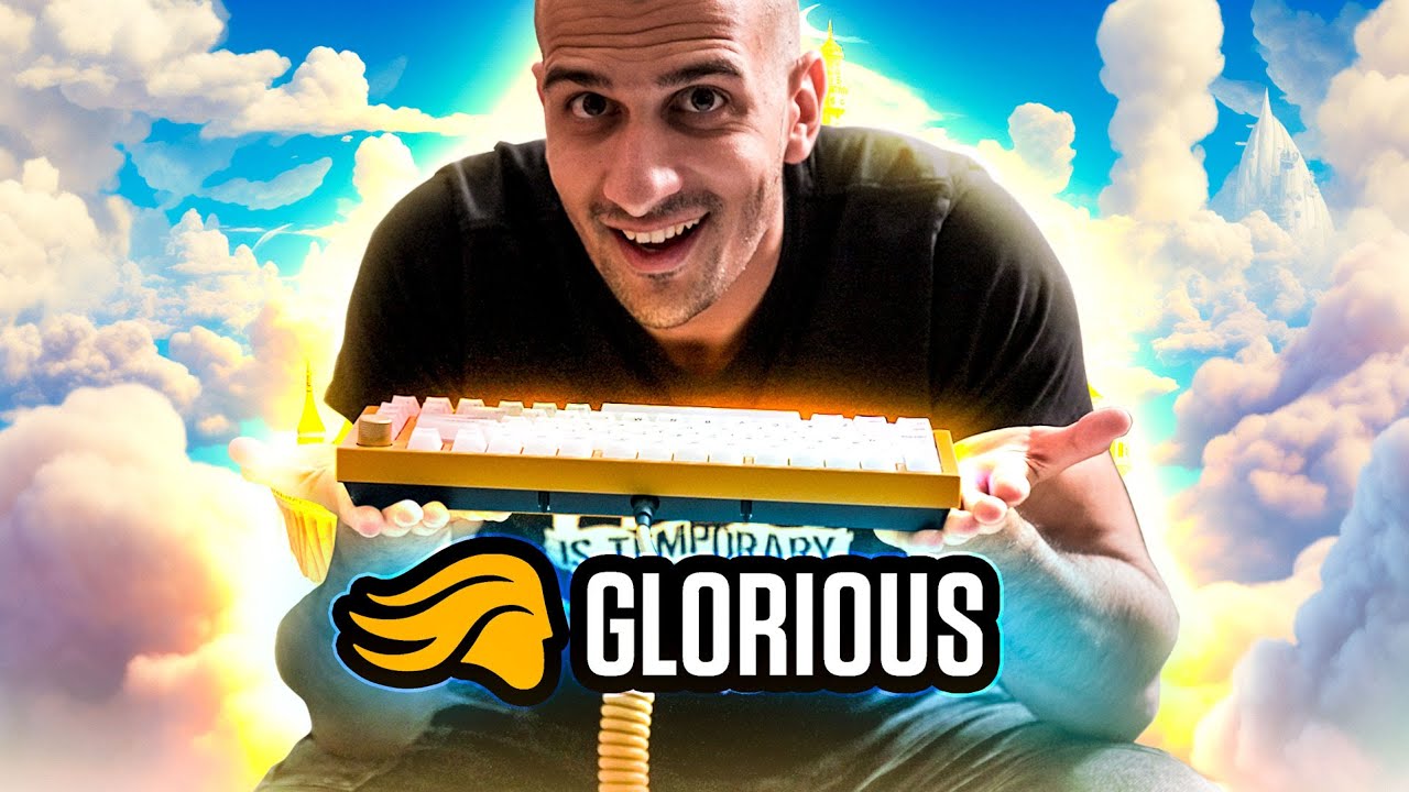 Simeon Delev асемблира своята КЪСТЪМ GLORIOUS КЛАВИАТУРА - YouTube