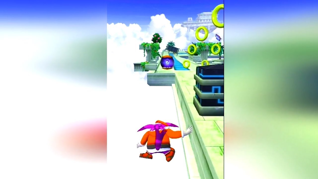 Sonic Dash Fullscreen Gameplay Epic Fails (Santa Big & Sonic) - YouTube