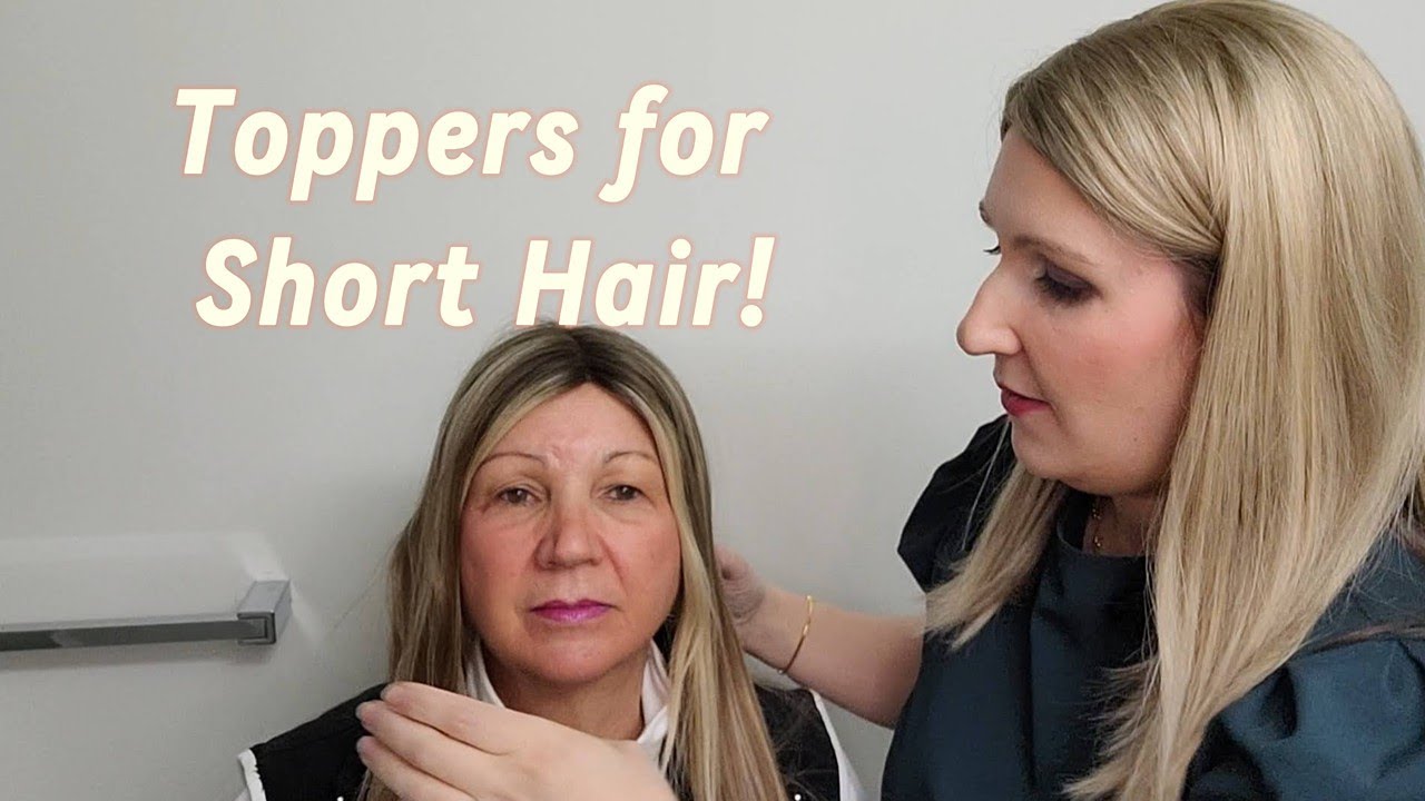 Can you wear a topper if you have short hair? - YouTube