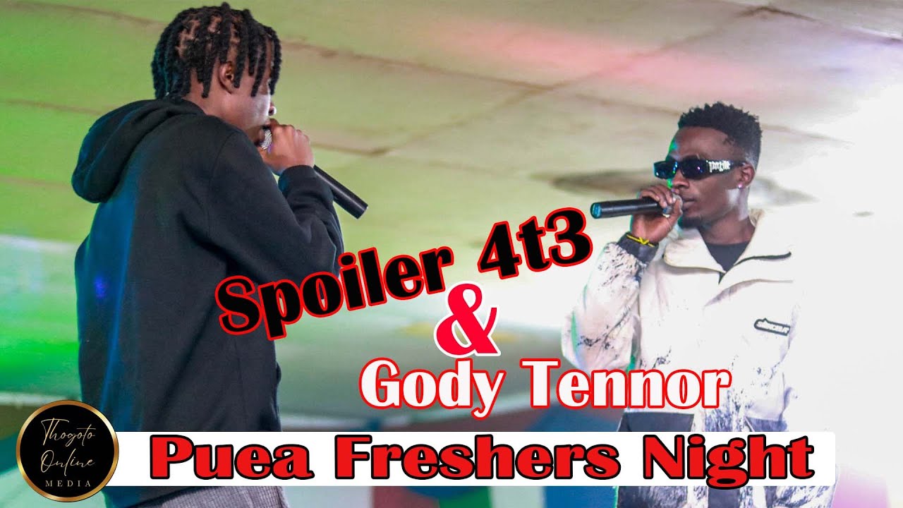 Gody Tennor & Spoiler 4T3 Live Performance at PUEA Cultural Week ...