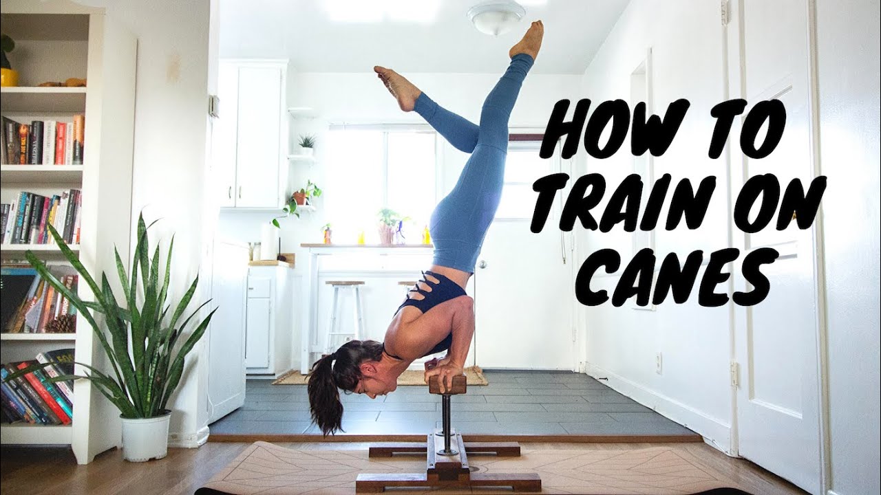 How To Use Handstand Canes | The Acro Classroom - YouTube
