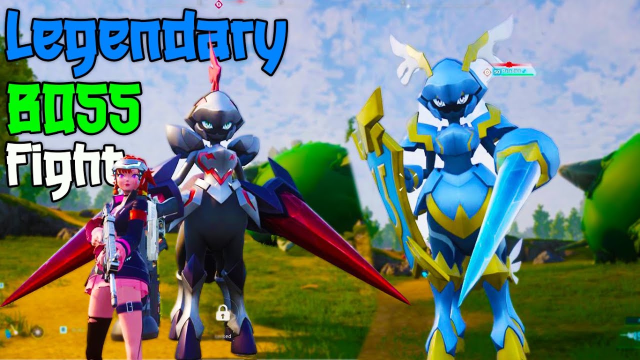 Final Pal/Pokemon BOSS Fight With Paladius and Necrosis - Palworld ...