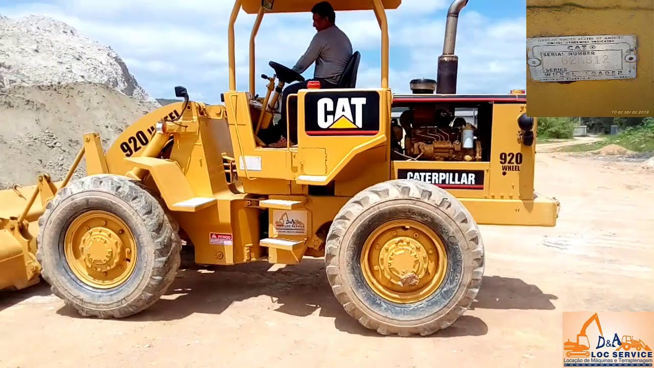 CAT 920 1969 Restaurada 100% Original - Video 1 - YouTube