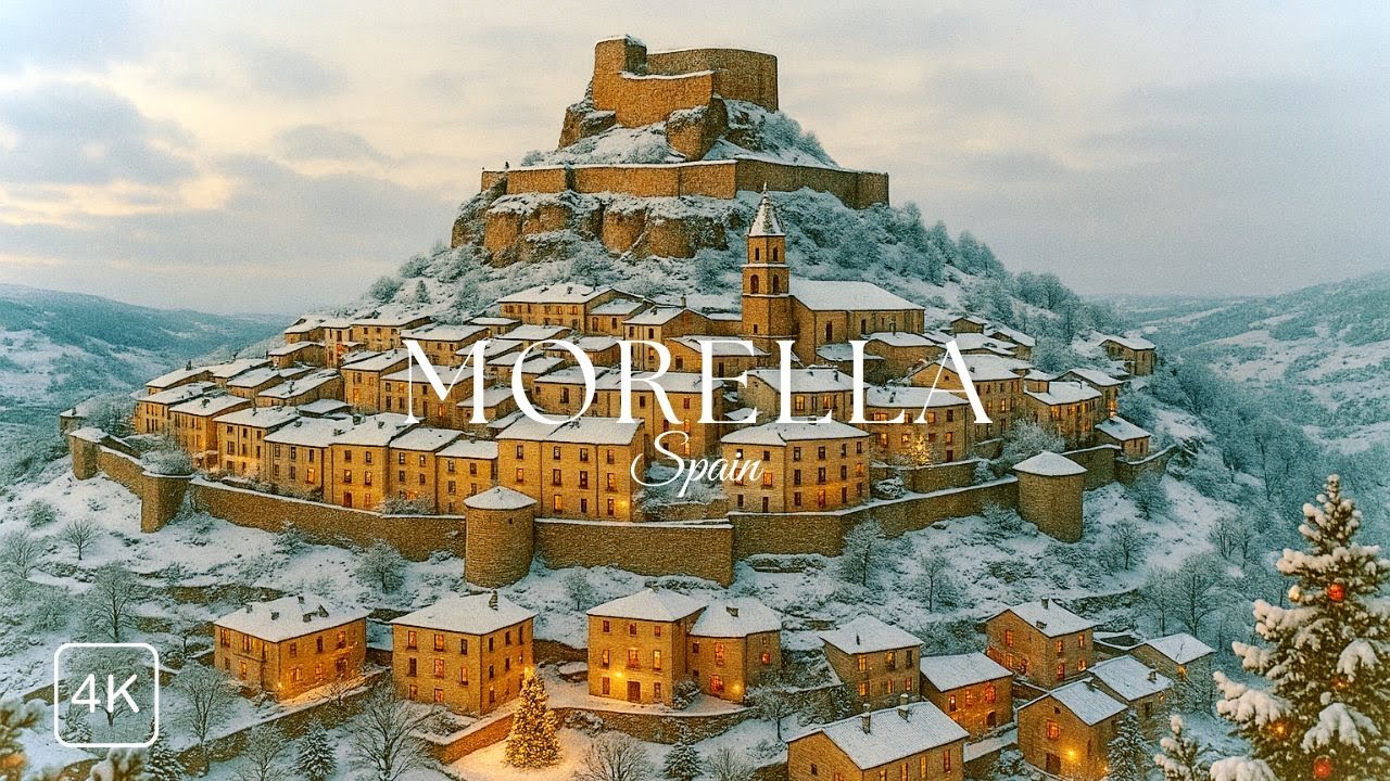 MORELLA, Spain, Best DAY TRIP, Cozy CHRISTMAS in a Valencian Village ...