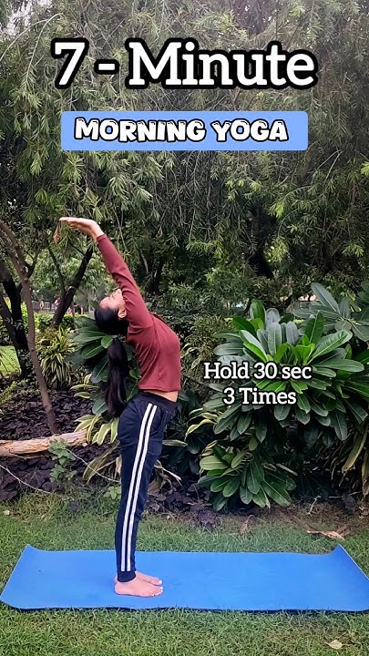 Morning Yoga 7 Minute - YouTube