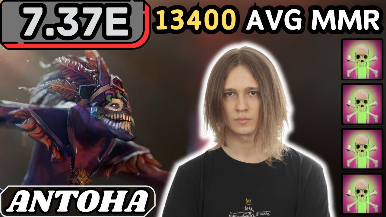 7.37e - Antoha DAZZLE Hard Support Gameplay 23 ASSISTS - Dota 2 Full Match Gameplay - YouTube