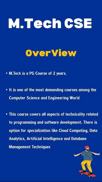 MTech CSE Full Information | MTech CSE Info | MTech CSE Information | MTech CSE Kya Hota Hai ...