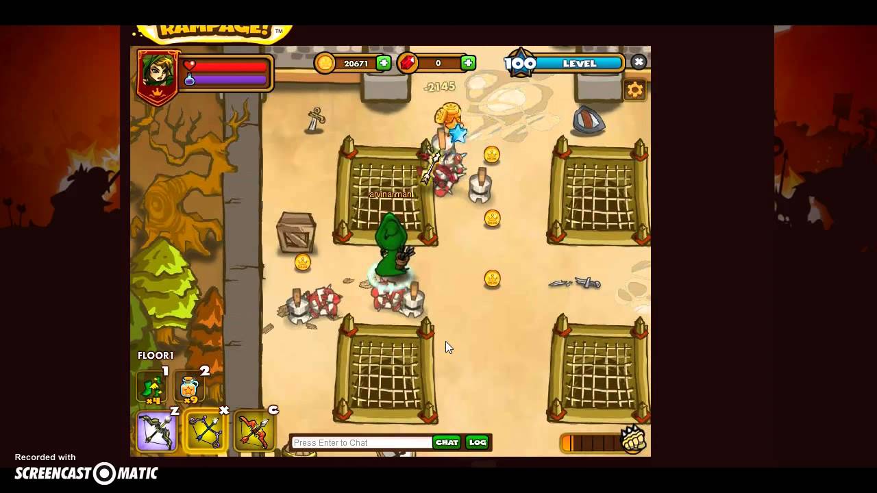 Dungeon Rampage-Max Ranger vs min lvls-episode 1 - YouTube