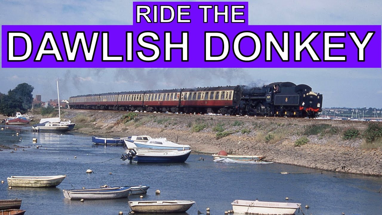Steam on the Riviera Line through Dawlish & Teignmouth - YouTube