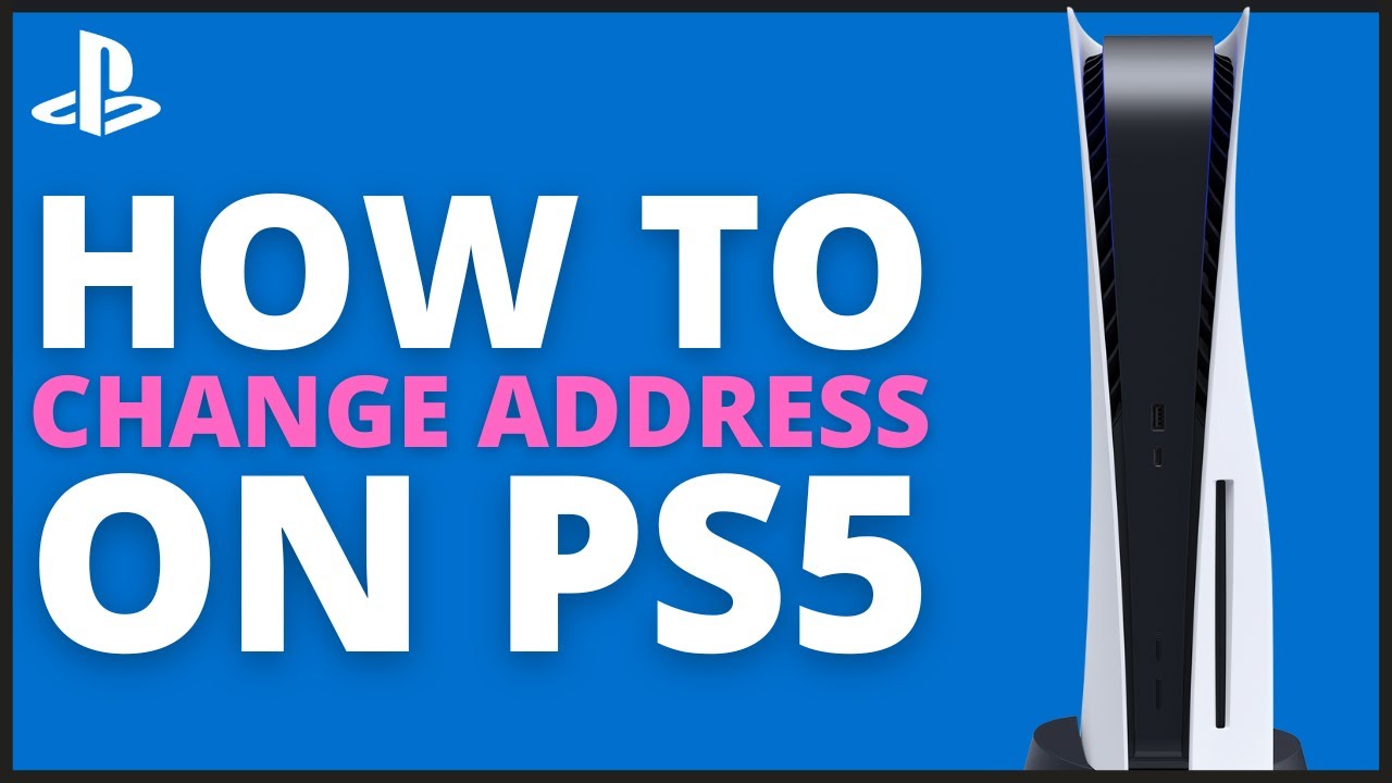 PS5 - How to Change Address/Region Tutorial! (For Beginners) - YouTube