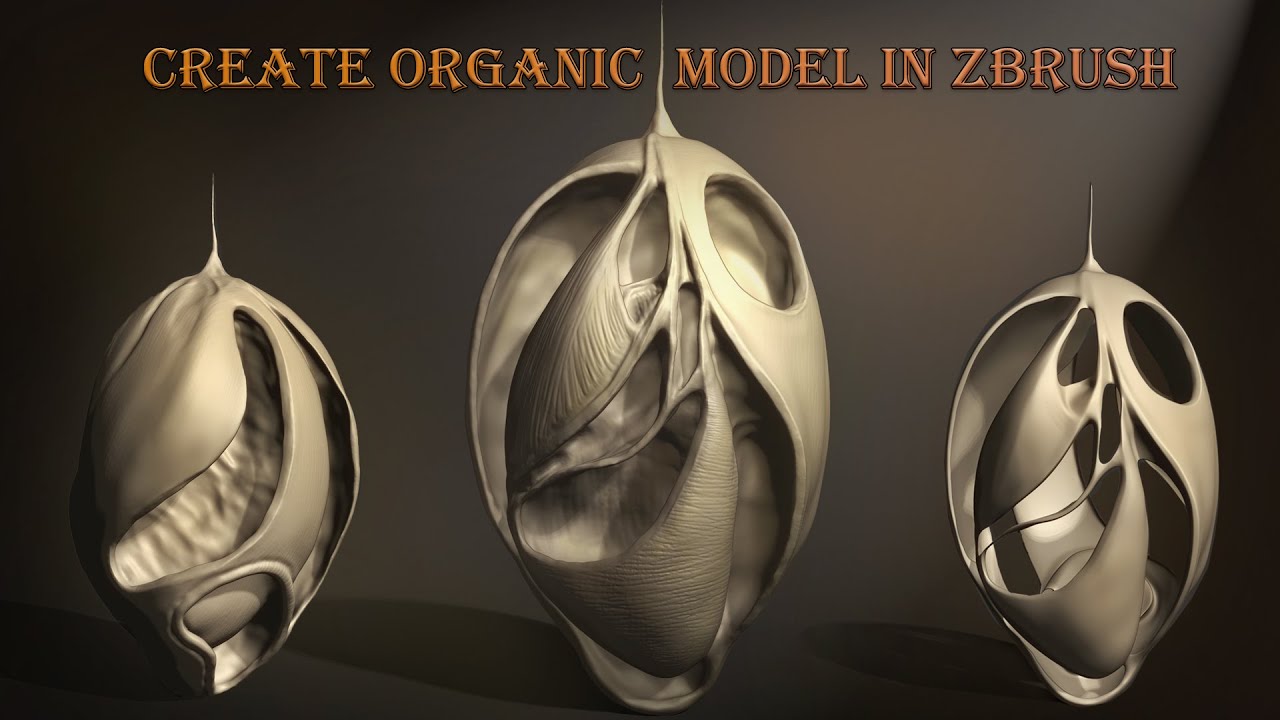 Convert 2D into 3D model for 3D printing - Create Organic Model in ...