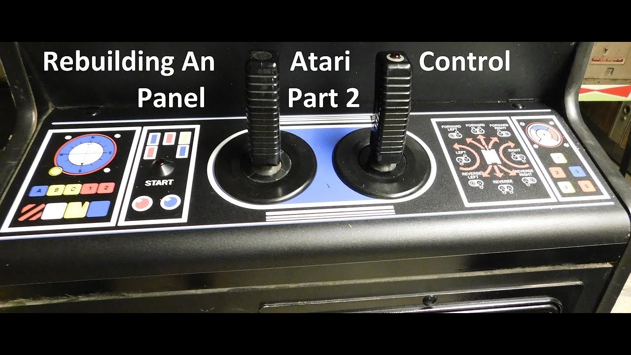 Rebuilding An Atari Battlezone Control Panel Part 2 {Let's Finish The ...