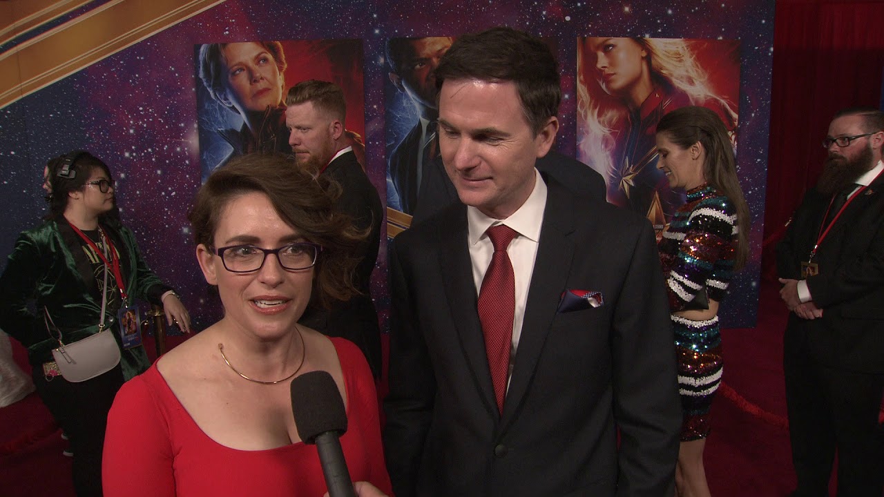 Captain Marvel Los Angeles World Premiere - Itw Anna Boden and Ryan ...