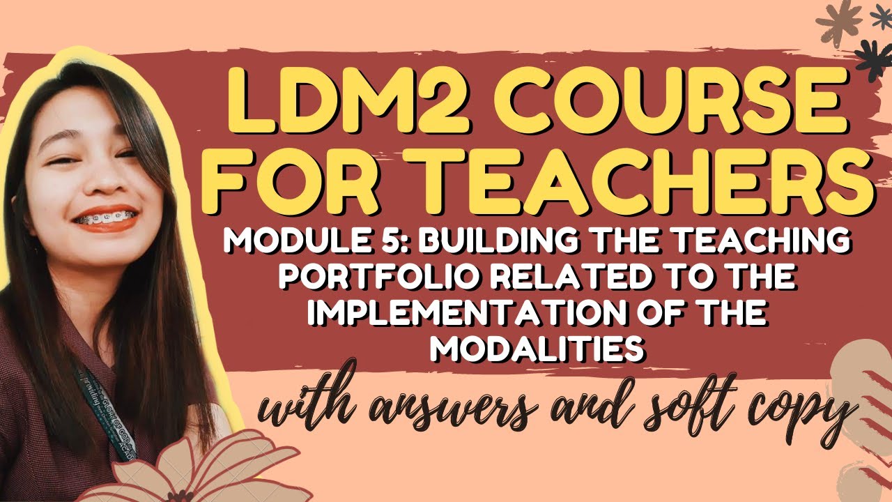 LDM2 MODULE 5 with COMPLETE Answers and Template - YouTube