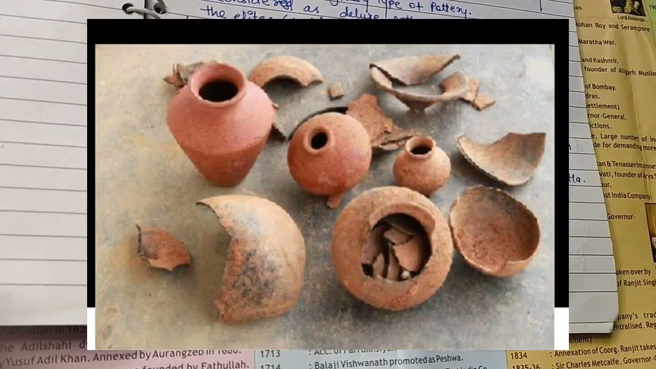 OCP, BRW, PGW & NBPW..Ceramic culture (pottery).. ##Notes available ...