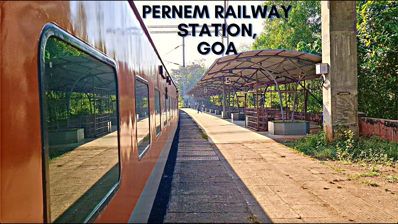 Pernem Railway Station, Goa, India- Konkan Railway- Indian Railways ...
