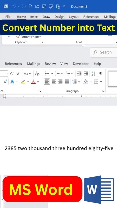 What's the BEST Way to Convert Numbers into Text Automatically - YouTube