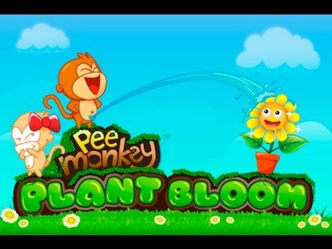 Pee Monkey Plant Bloom iPhone App Review - CrazyMikesapps - YouTube