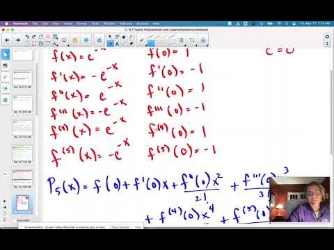 VIDEO 9.7: TAYLOR POLYNOMIALS AND APPROXIMATIONS - YouTube