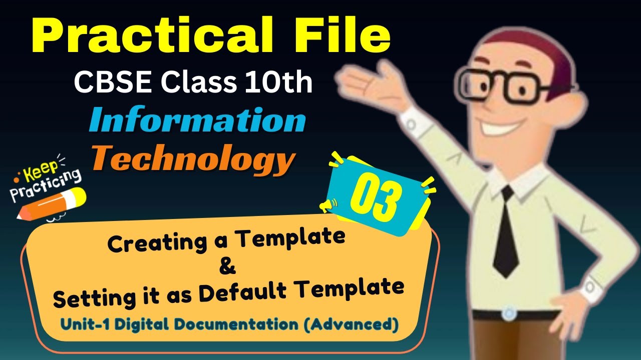 [03] Creating & Setting Default Template || Libre Office Writer ...