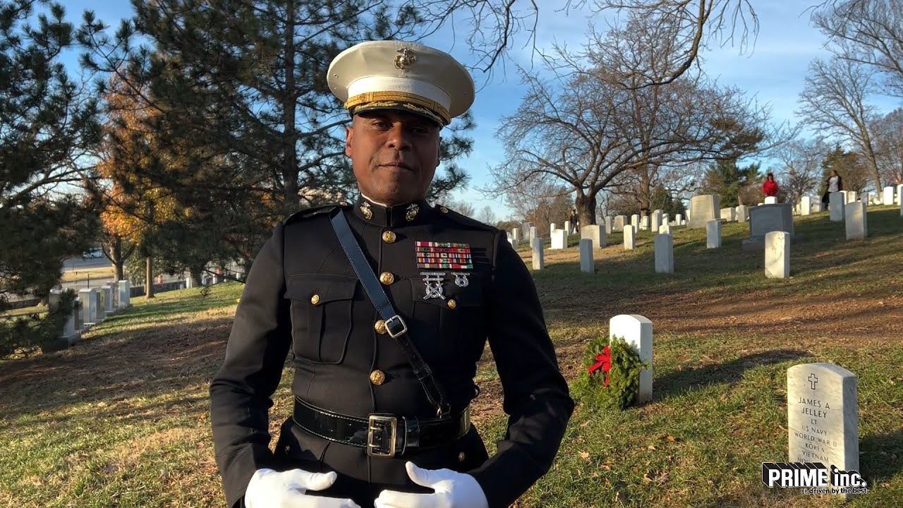 Wreaths Across America - JC Rose at Arlington National Cemetery - YouTube