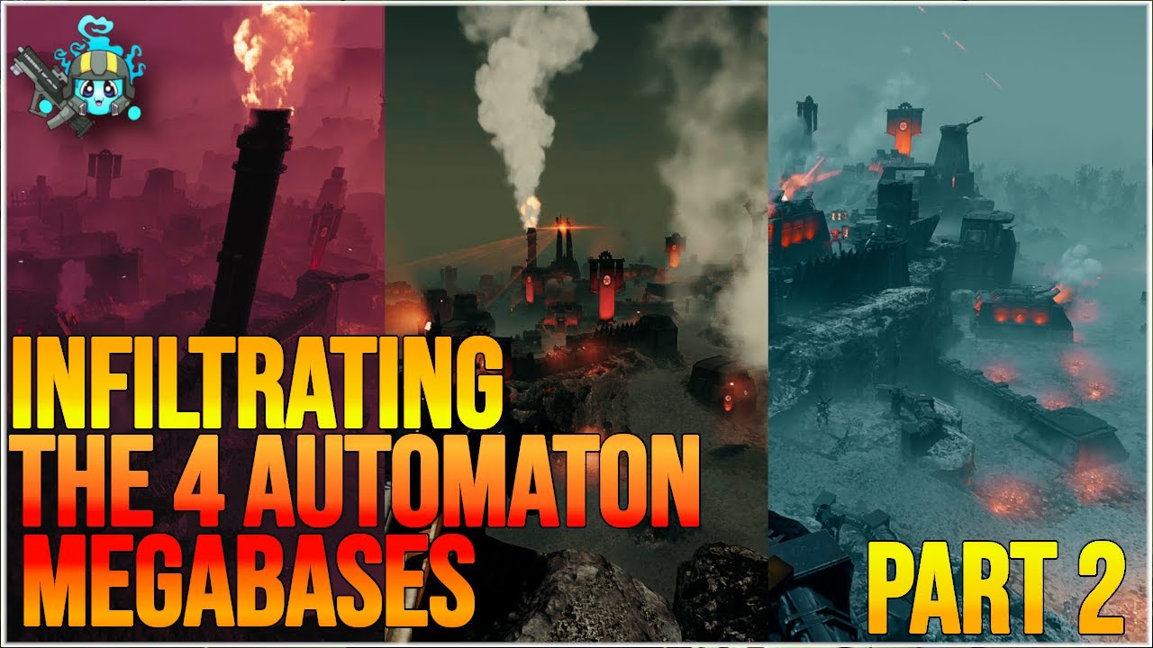 Helldivers 2 - Methodically infiltrating the automaton Megabases and ...