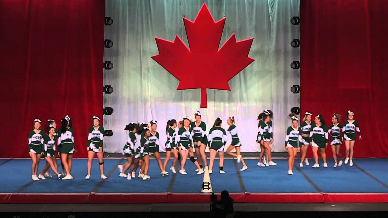 2013 Holy Cross National Championship Cheer Routine - YouTube