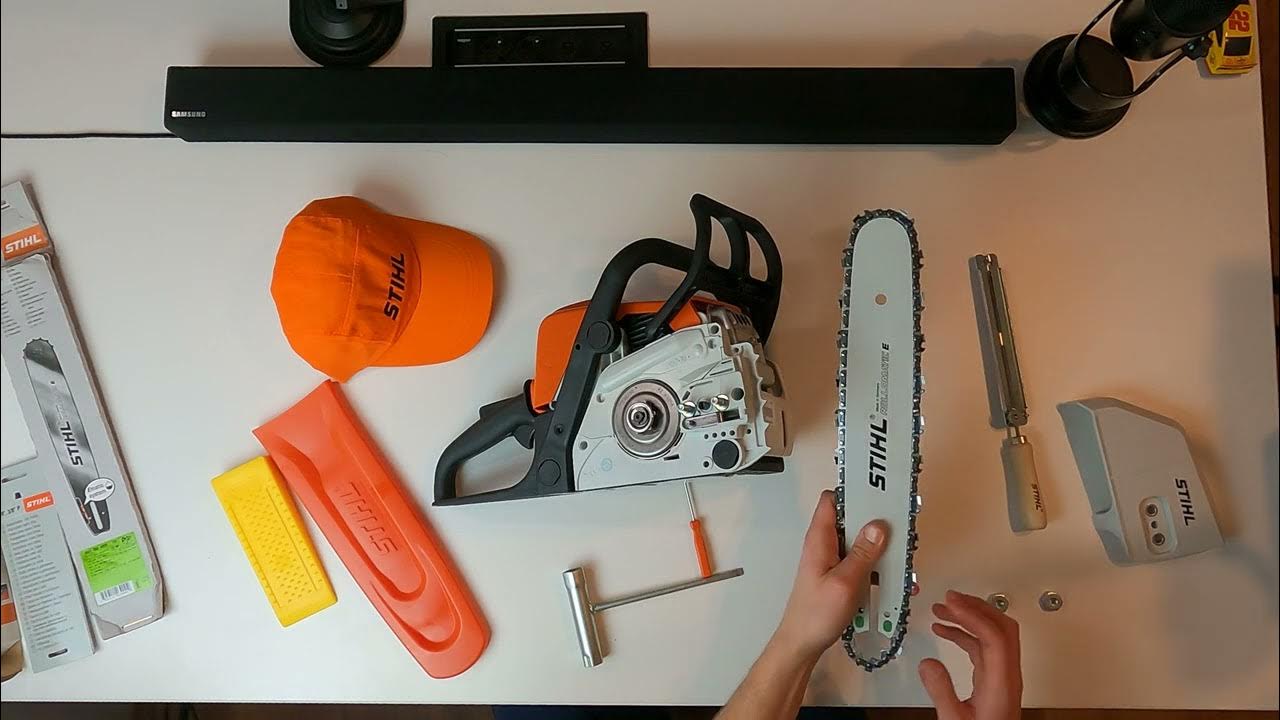 Stihl MS 180 Unboxing 2023 Version 4k - YouTube
