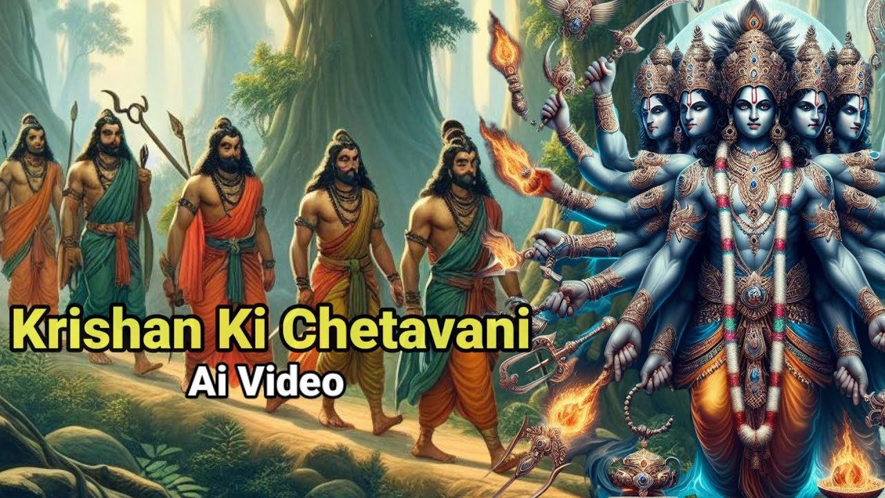 Krishna ki Chetavani । Ai Generated Video । - YouTube
