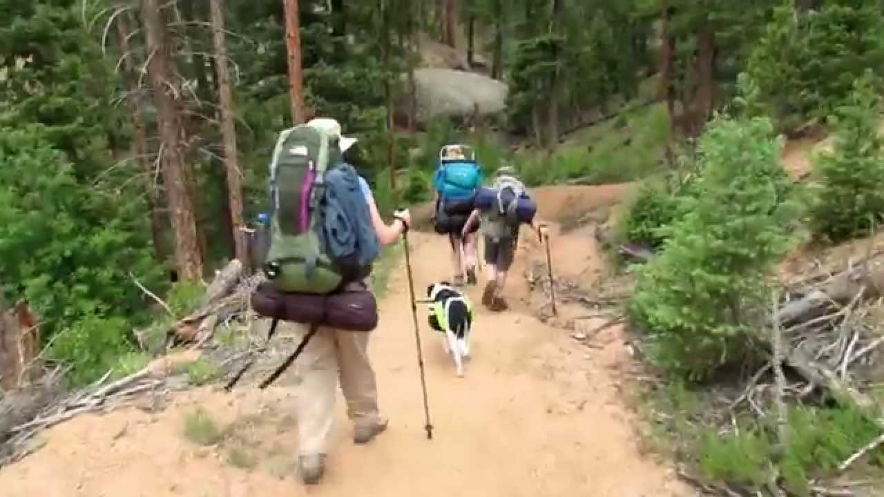 First family backpacking trip on the Wigwam trail in Lost Creek ...