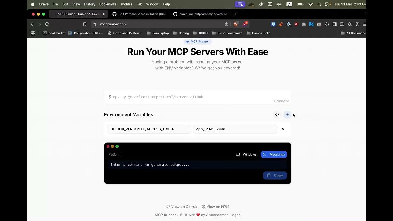 How To Use Environment Variables with MCP Servers in Cursor AI - YouTube