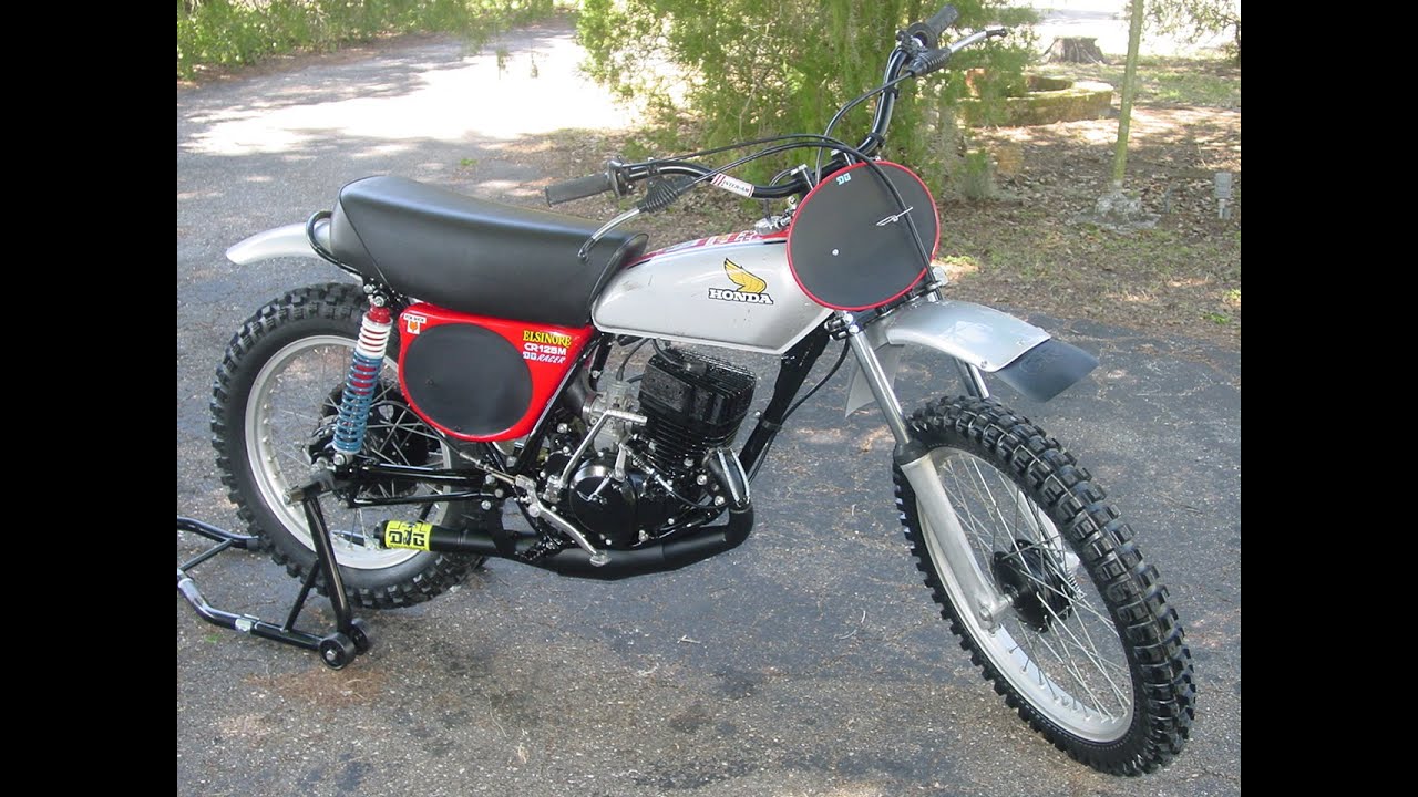 1975 Honda CR125 Elsinore vintage MX time machine. Recently restored ...