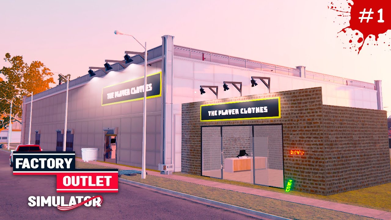 СНОВА В НОВЫЙ БИЗНЕС 🎮 Factory Outlet Simulator #1 - YouTube