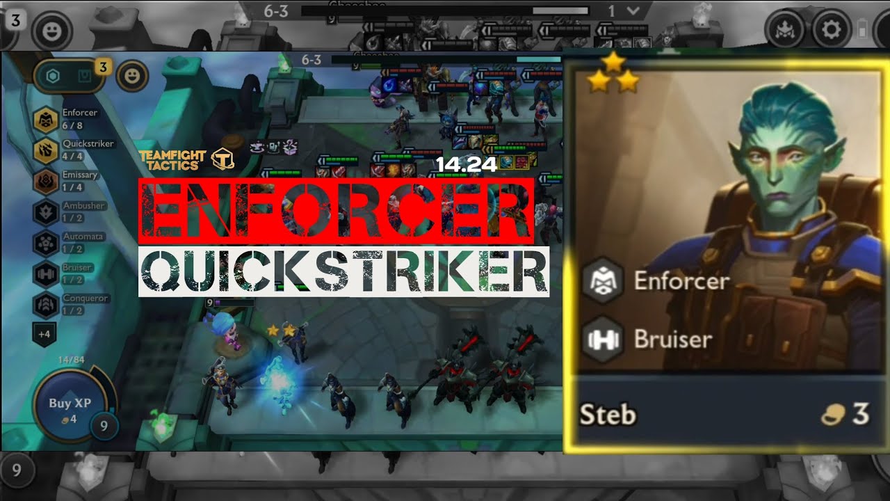 Enforcer - QuickStriker Combo di Game TFT [ TeamFight Tactics ] Mobile ...