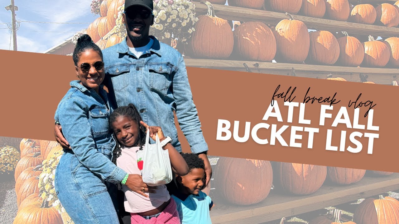 Atlanta Fall Bucket List | Six Flags Vlog | Apple Picking | Pumpkin ...