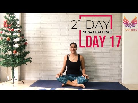 Yoga for Total Body Recharge | 21 Day Yoga Challenge | Day-17